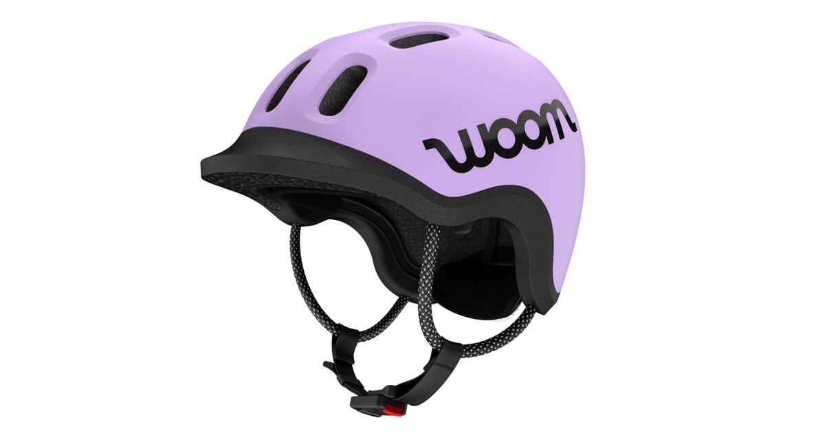 Dětská helma Woom READY, Lilac - Cyklospeciality